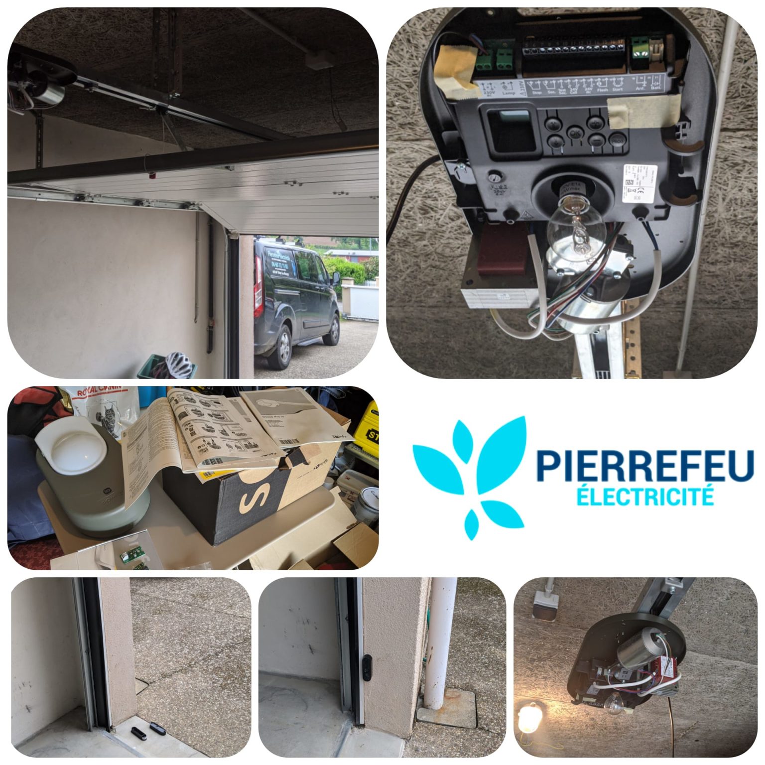 AUTOMATISME DE PORTE DE GARAGE A AMPLEPUIS (69) - Pierrefeu Électricité